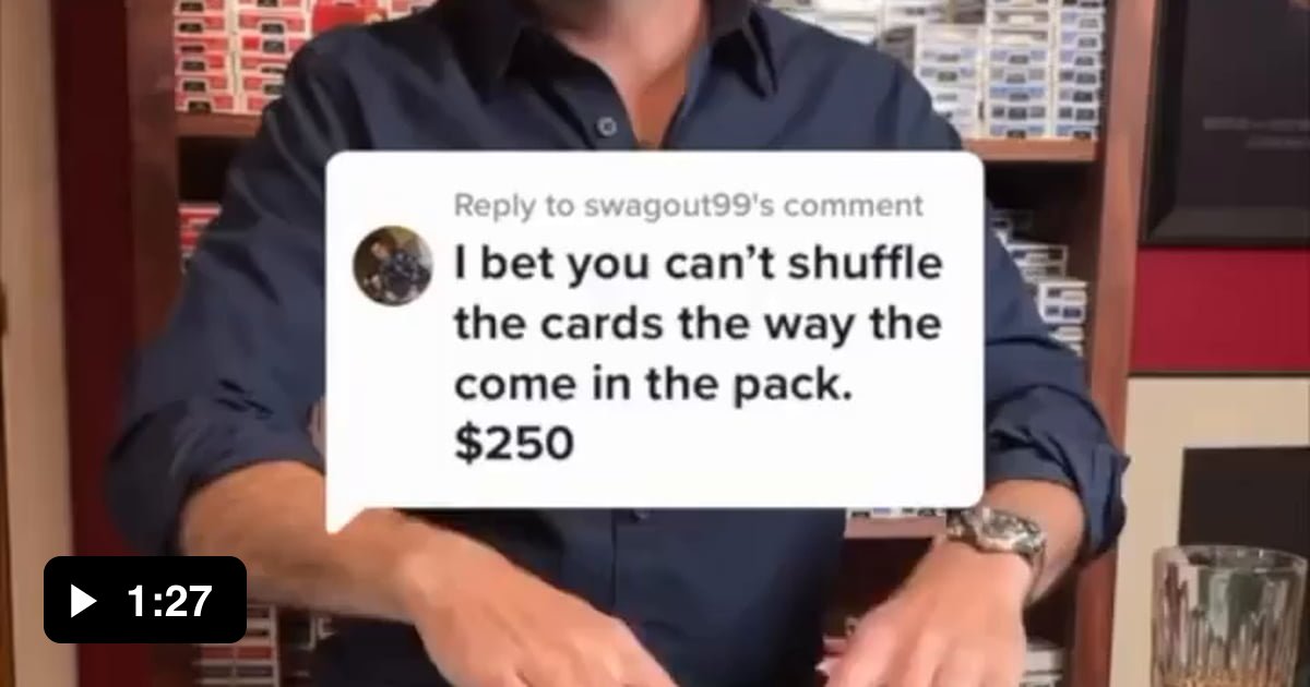 From shuffled to an un-shuffled deck - 9GAG