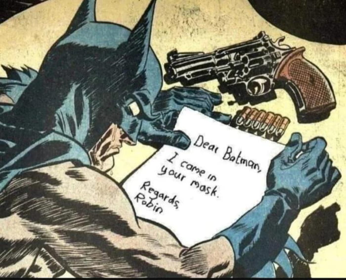 Robin, ruiner of masks - 9GAG