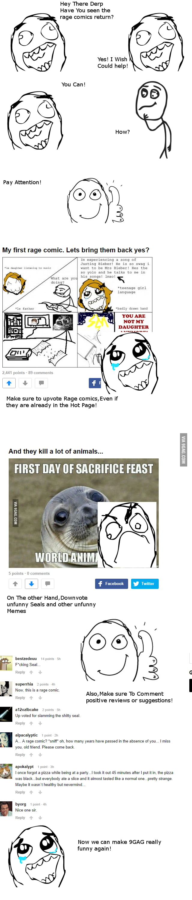 Lets bring them back - 9GAG