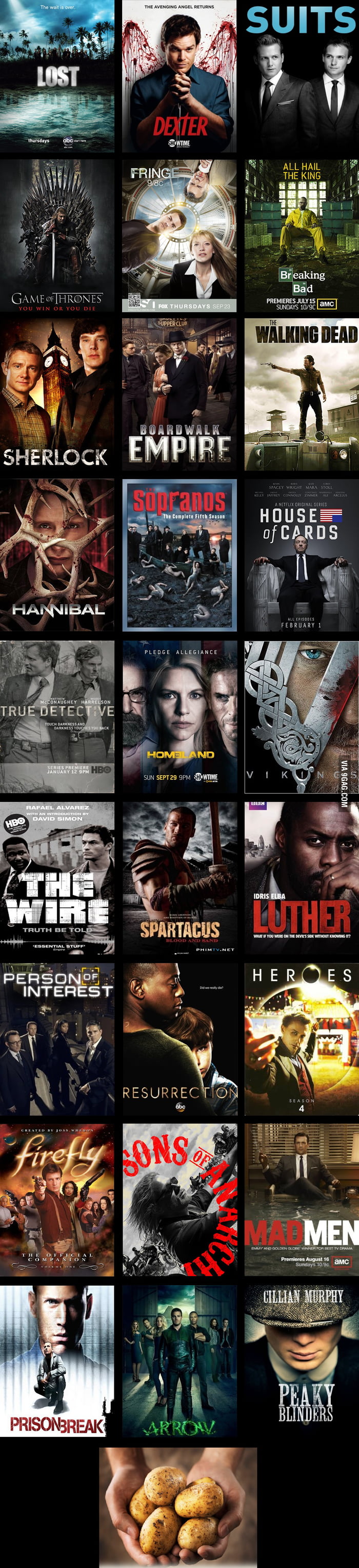 Imagine what I could do instead of watching all these shows. I still ...