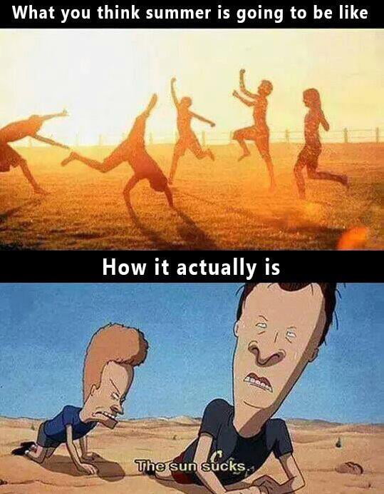 The sun sucks - 9GAG