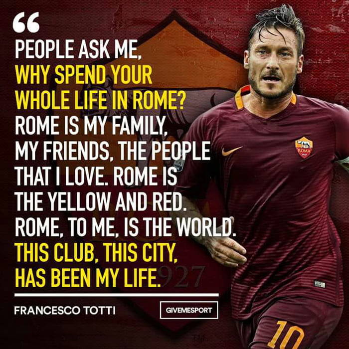 On this day, in 1993, Totti made his debut for AS Roma. The rest, as ...