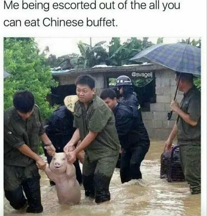 Similar story happened to me, entered the restaurant with a friend of ...