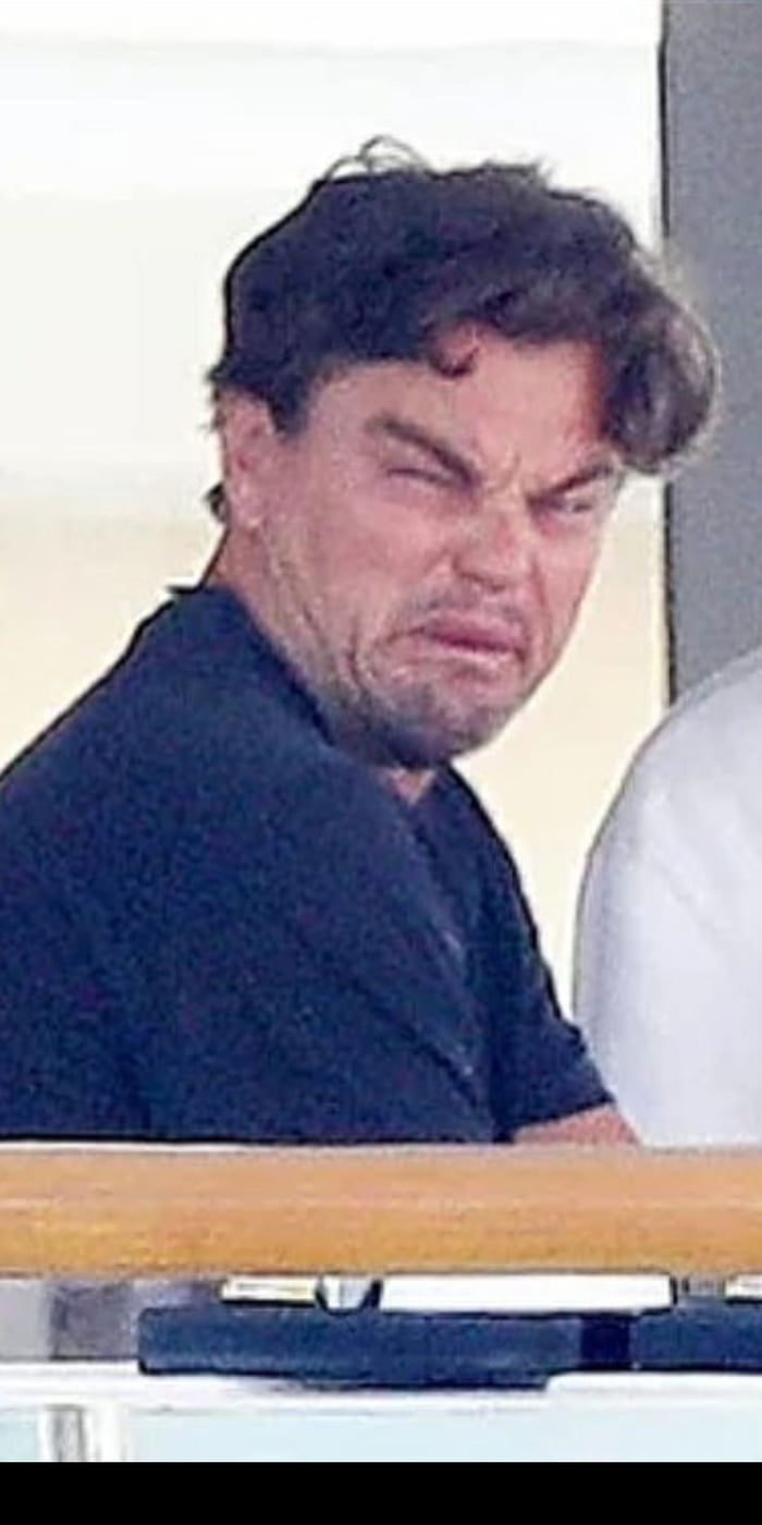 Leo after snorting - 9GAG