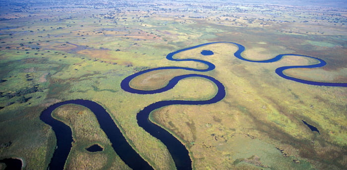 Okavango Delta, Botswana - Second largest intact inland delta in the ...