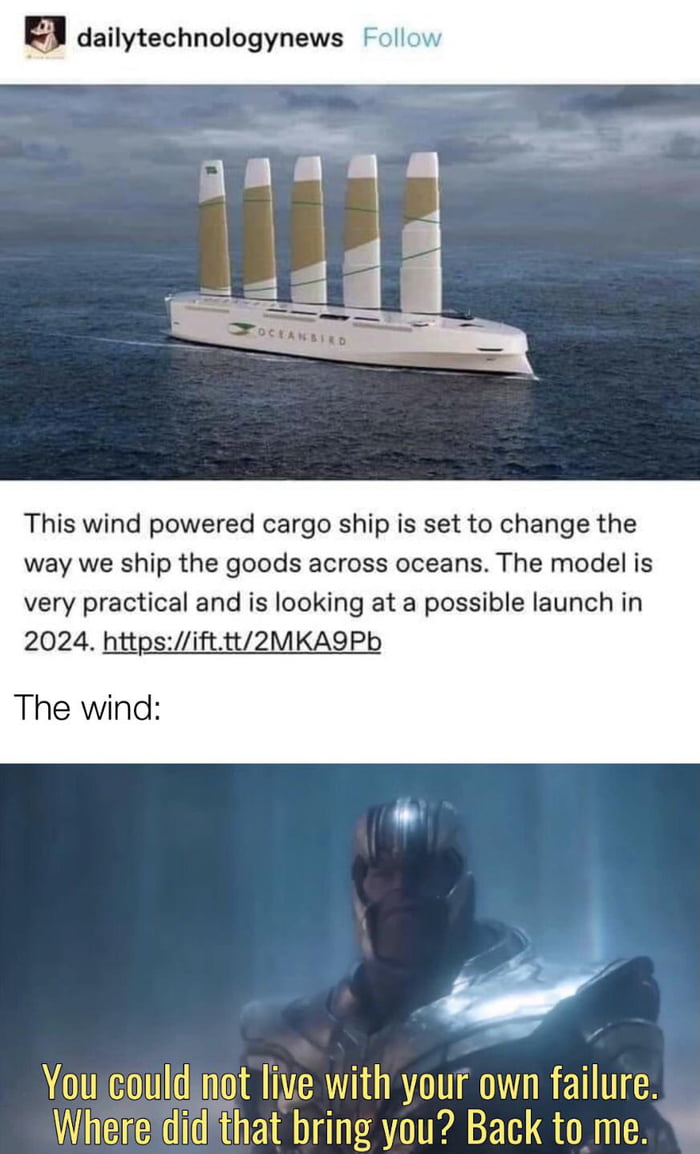 The wind is inevitable - 9GAG