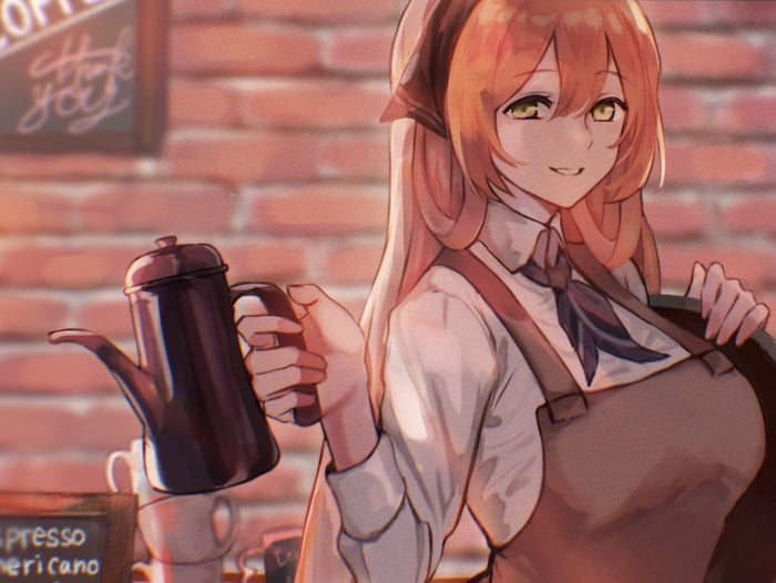 Girls Frontline Post No.447: Cafe Springfield - 9GAG