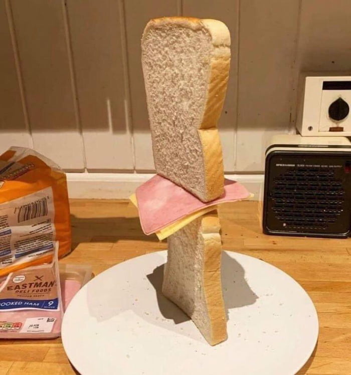 How about some vertical sandwiches - 9GAG