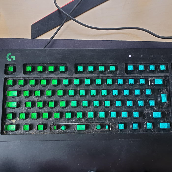 Your friendly reminder to clean your keyboard, gets nasty quick - 9GAG