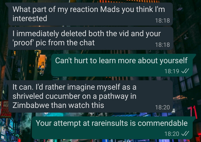 Oooo! Self burn! Those are rare - 9GAG