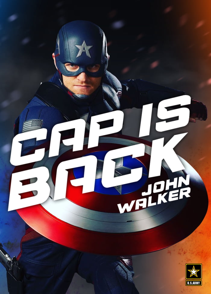Cap is back Poster - 9GAG