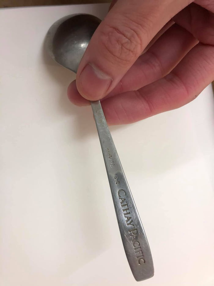 Way back when Cathay Pacific did metal cutlery. 1997 to be exact. On ...