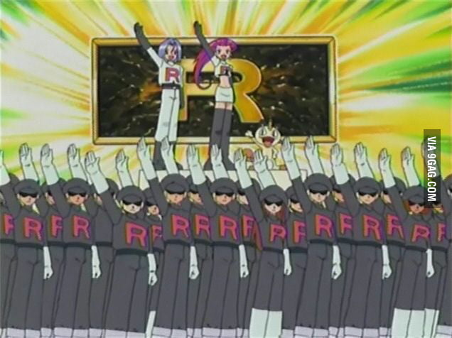 I feel like there's something wrong with Team Rocket. - 9GAG