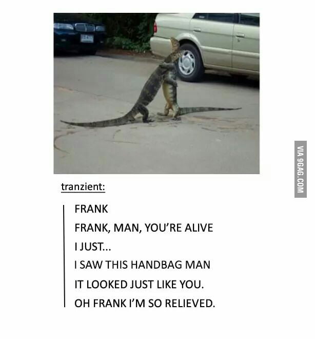 Oh Frank 😂😂😂 - 9GAG