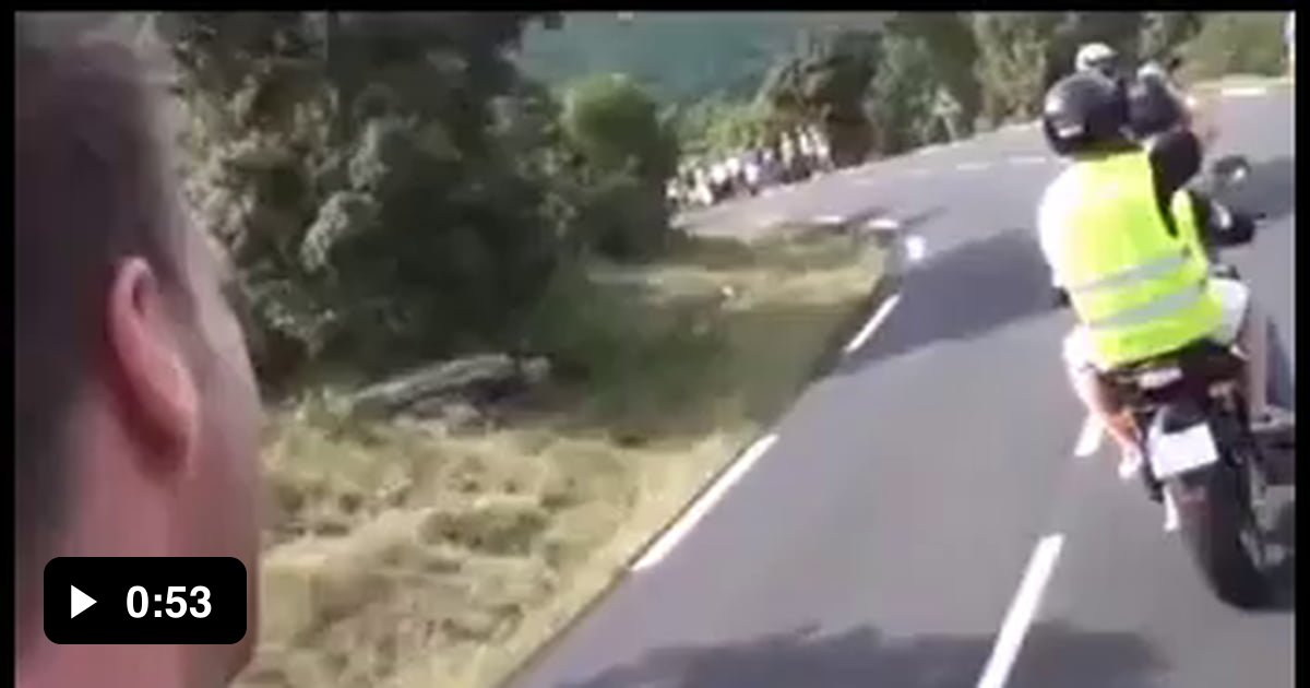 Making a random person think he won a cycling competition - 9GAG