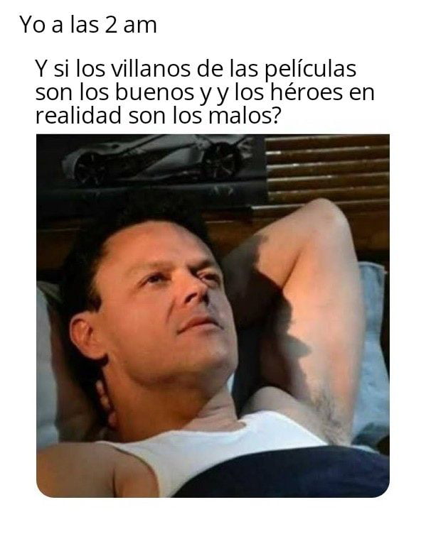 Algunos villanos simplemente tienen buenos argumentos. - 9GAG