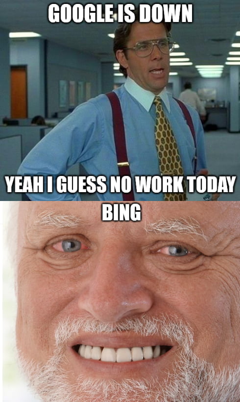Poor Bing - 9GAG
