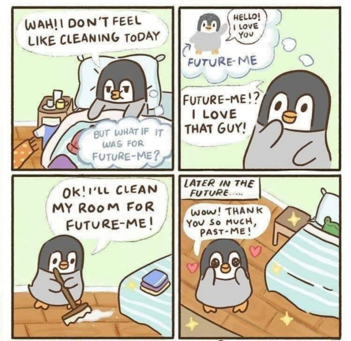 Thanks past-me! - 9GAG