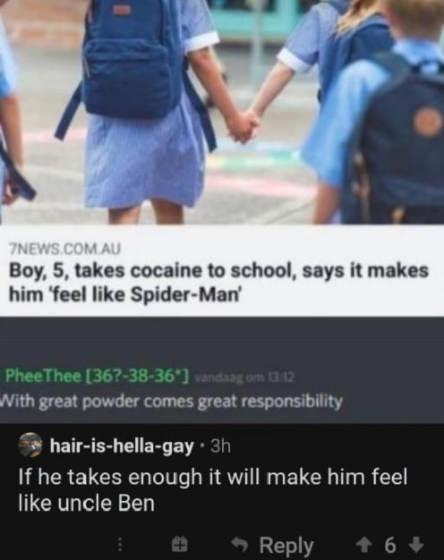 Uncle ben dover - 9GAG