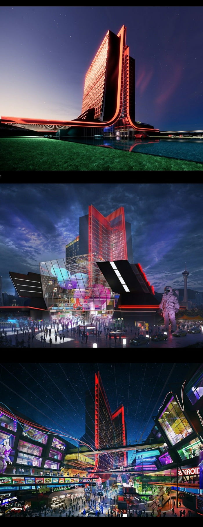Atari is going to build multiple gaming themed hotels that look like ...