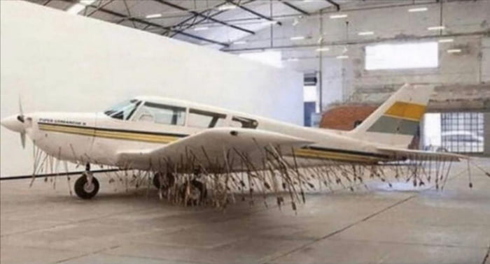 This plane flew over an uncontacted Amazon tribe. Yep, those are arrows ...