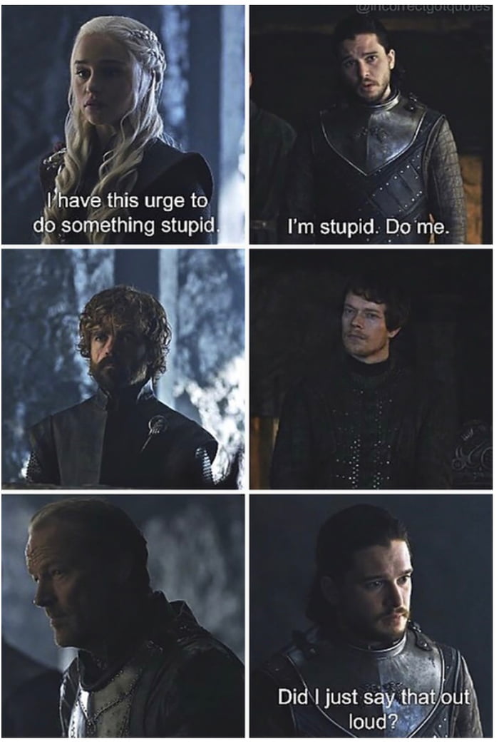 Oh jon - 9GAG