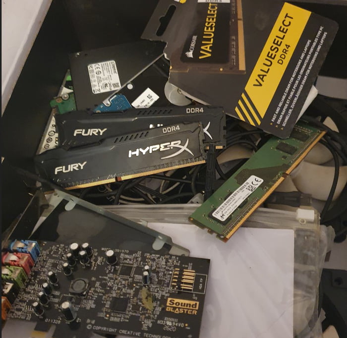 Old PC parts box contains treasures - 9GAG