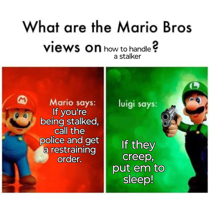 Choose your fighter for handling difficult situations. - 9GAG