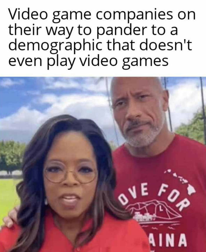 When game companies try to appeal to everyone but their actual players - 9GAG