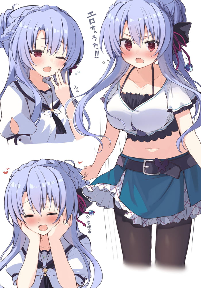 Caught in a cute blush - 9GAG