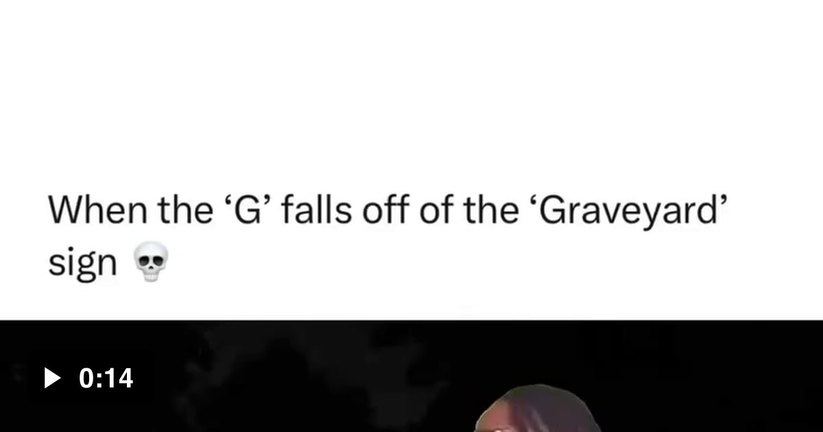 When the graveyard becomes the raveyard - 9GAG