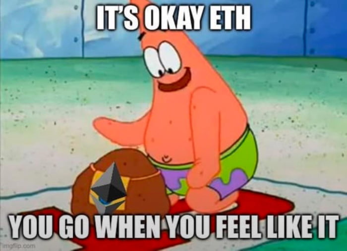 Eth is feeling it 🥳 - 9GAG