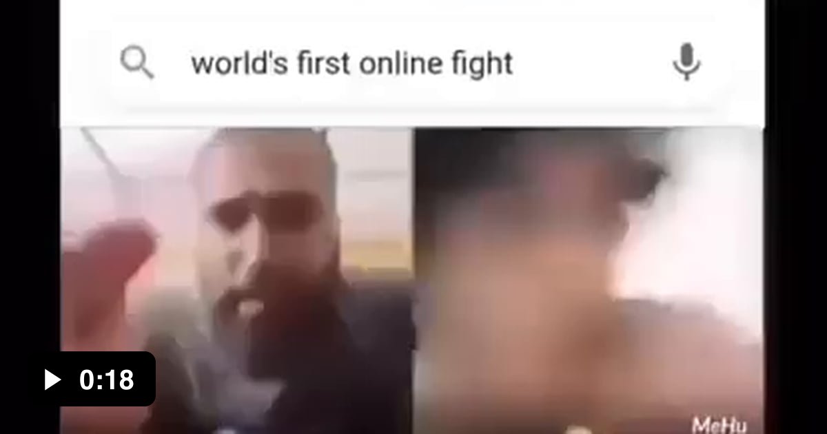 World's first online fight - 9GAG