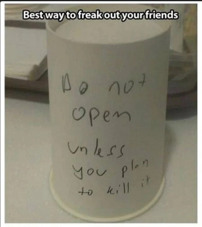 How to freak out people where you work - 9GAG