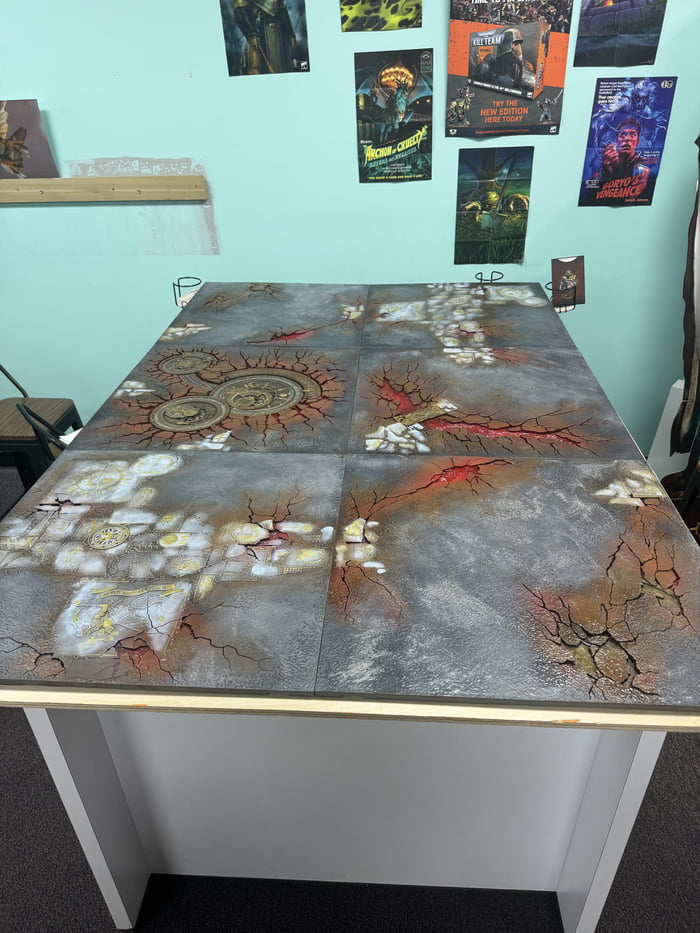 Final update on board, set up - 9GAG