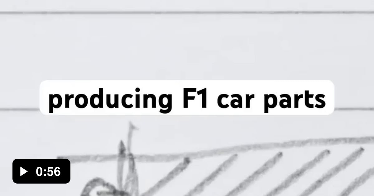 Creating One Single F1 Car Bolt - 9GAG