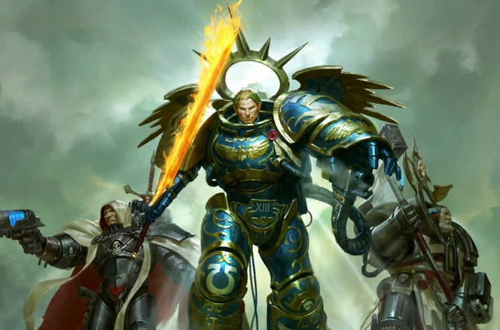 I recently played Space Marine video game, read some of the larger lore ...