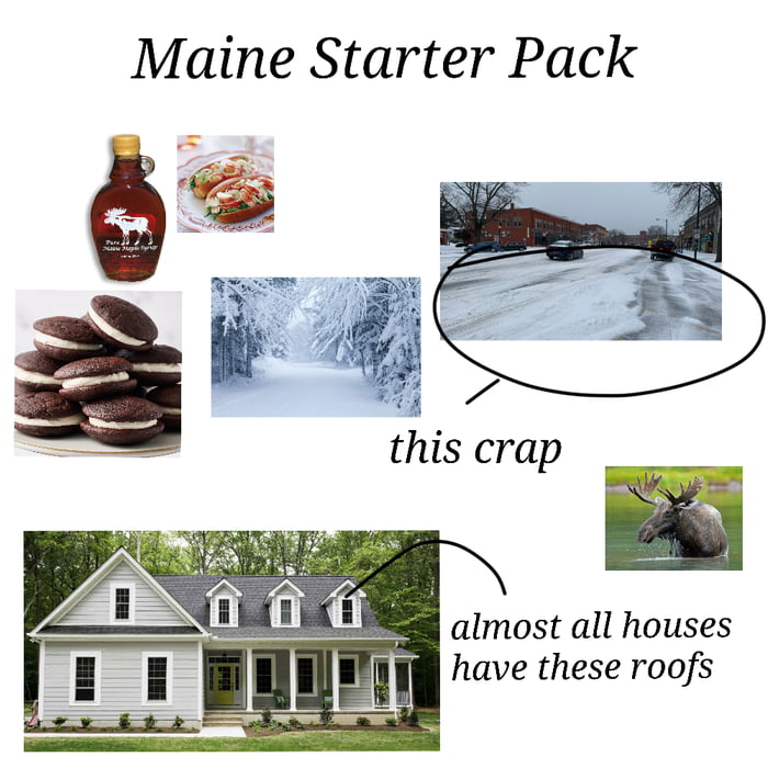 Maine Starter Pack - 9GAG
