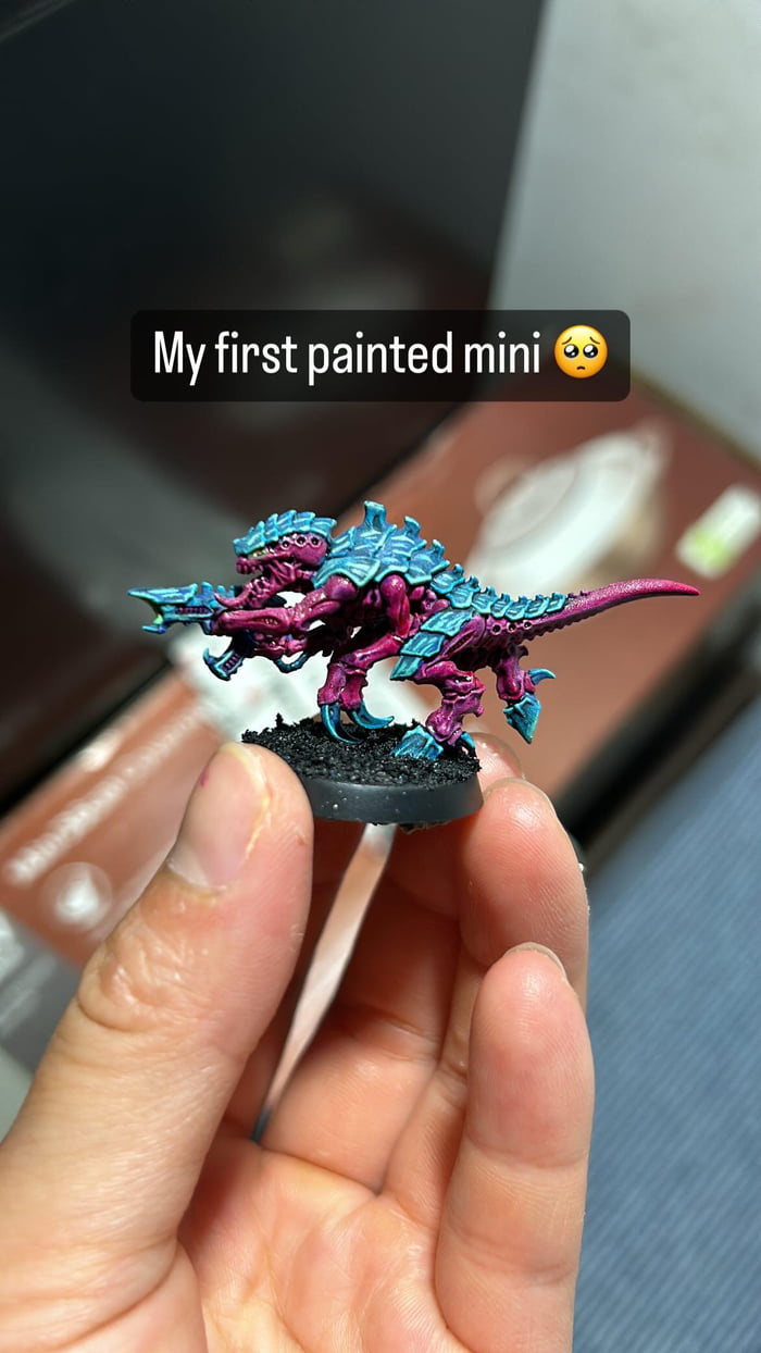 First Mini Painted - 9GAG