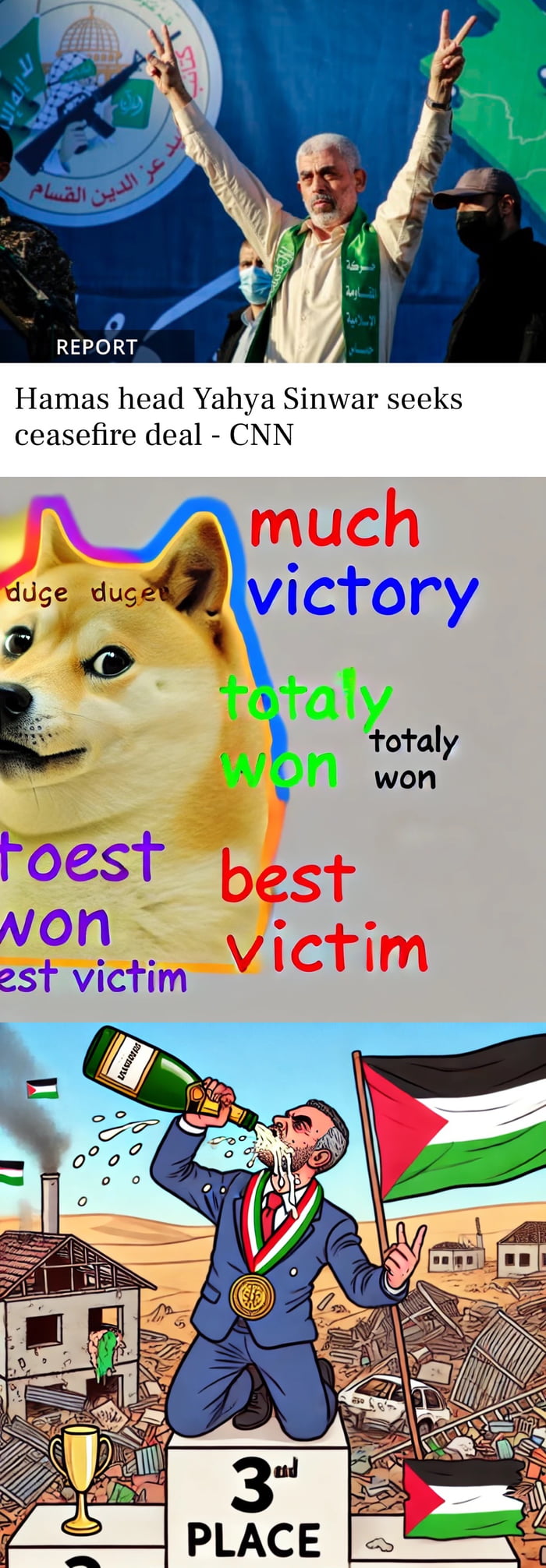 He definitely won - 9GAG