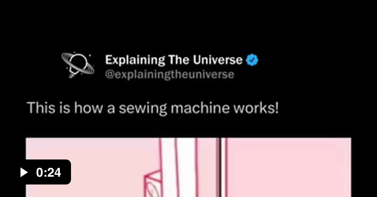 The inner workings of a sewing machine. - 9GAG