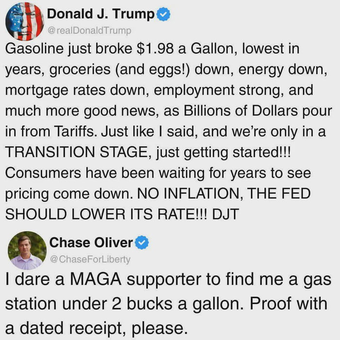 Any MAGA folks here willing to take this challenge? - 9GAG