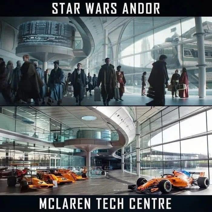 McLaren getting technical assistance from The Empire: proof - 9GAG
