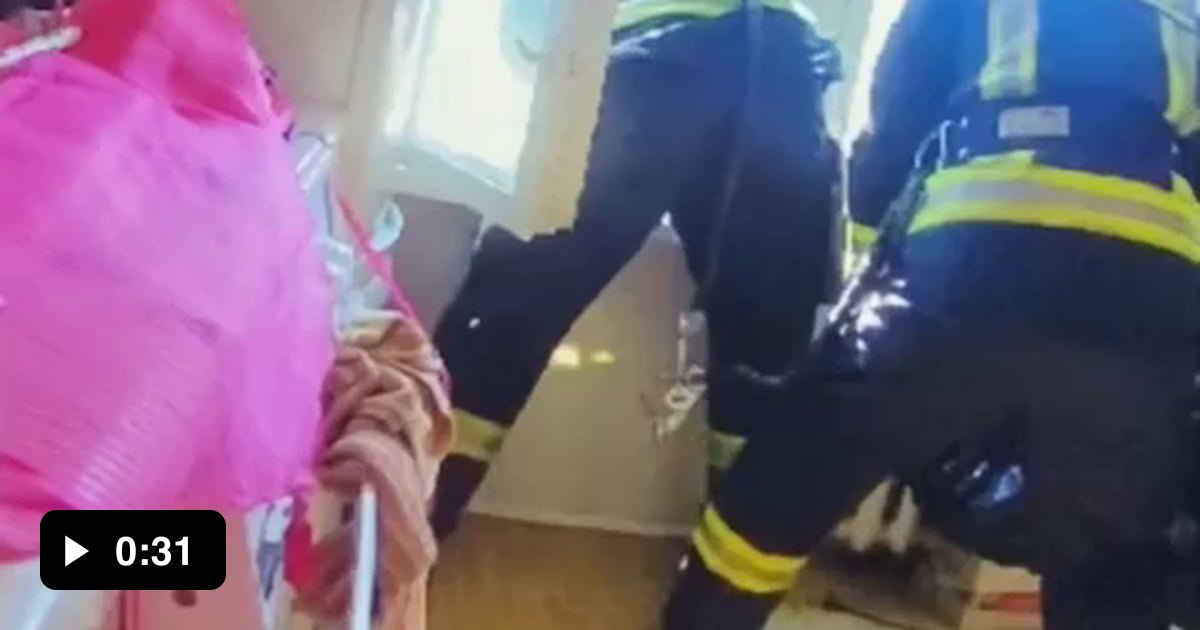 Firefighter catches suicidal woman when she jumps from balcony - 9GAG