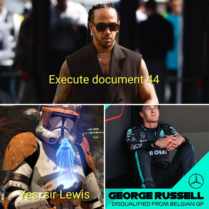 Somehow Hamilton returned - 9GAG