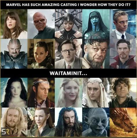 Marvel's secret casting strategy revealed - 9GAG