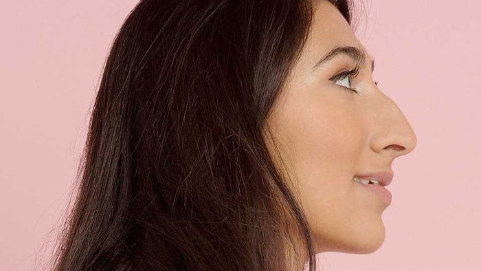 The hooked nose is a type of nose characterized by a downward curvature ...