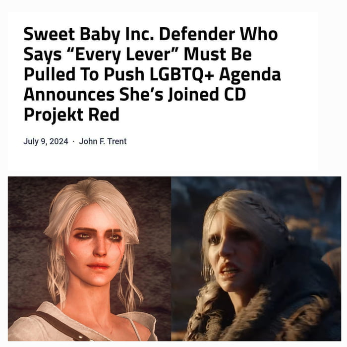 This is why i'm not excited for the next witcher game. - 9GAG