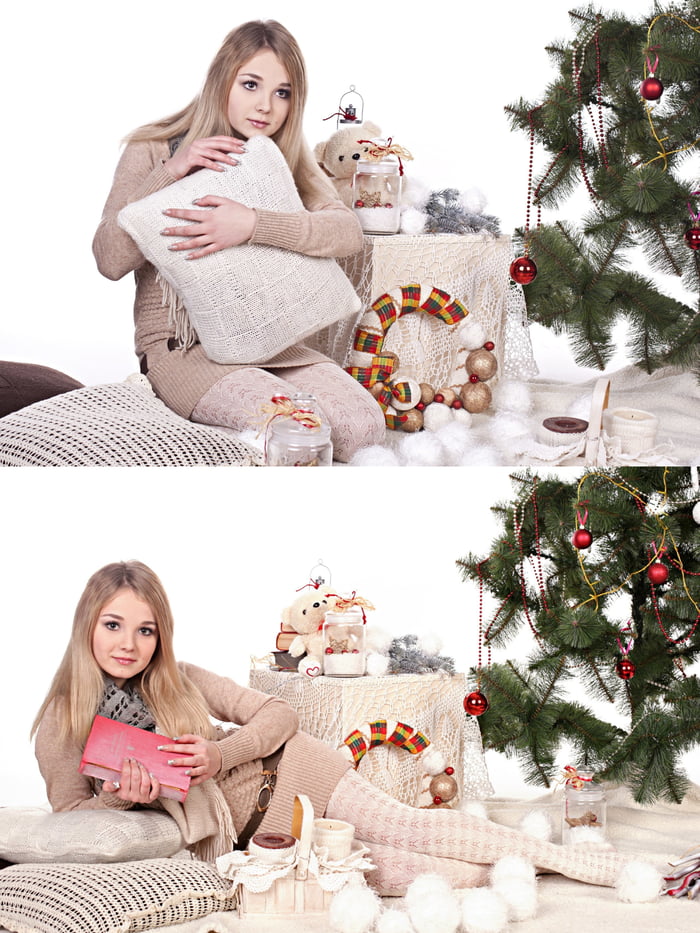 Merry Christmas from "Xenia Semiokhina" ...yeah she does - 9GAG