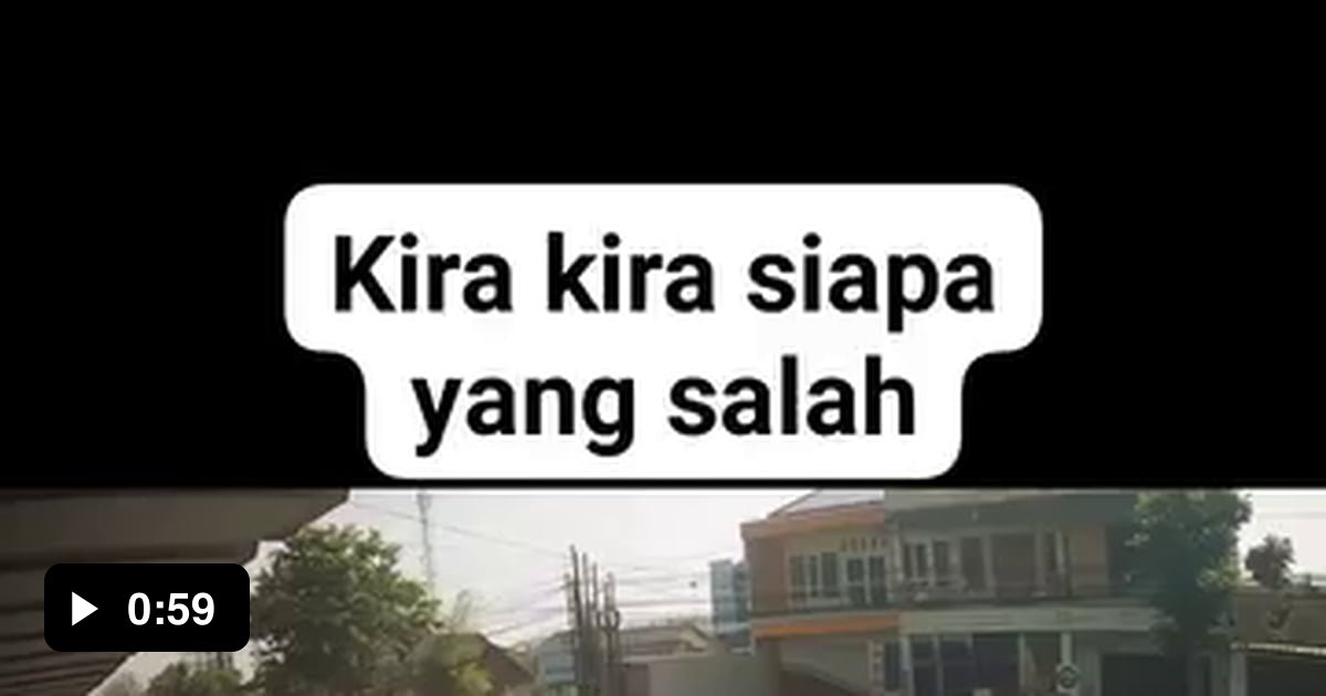 Kalau ragu jangan nyebrang, kalau nyebrang jangan ragu. ~petuah kakek ...